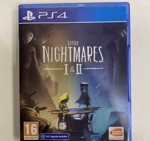 Продам диск little nightmares 1,2 для PS4