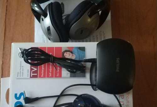 Беспроводные наушники philips shc2000