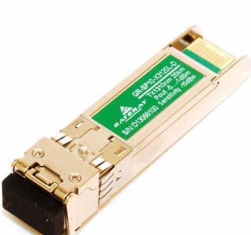 Модуль SFP  10G, 20км тх 1310 нм LC DDM GateRay GR