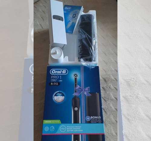 Чехол, зарядка и упаковка OralB pro1