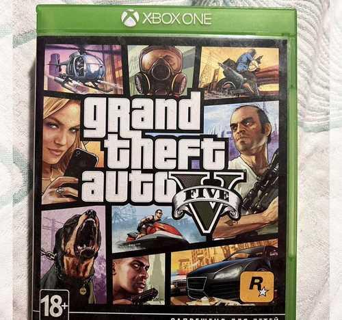 Xbox one игра GTA 5