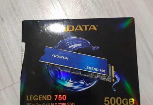 Ssd m2 adata legend 750 500Gb