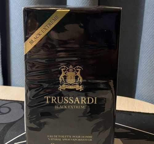 Туалетная вода мужская Trussardi black extreme