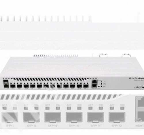 Маршрутизатор MikroTik CCR2004-1G-12S+2XS