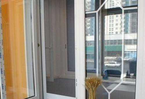 Москитная сетка на балконную дверь