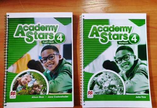 Academy Stars 4 тетрадь+учебник