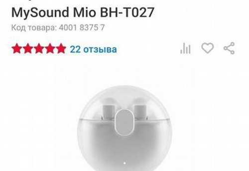Наушники True Wireless Rombica MySound Mio BH-T027