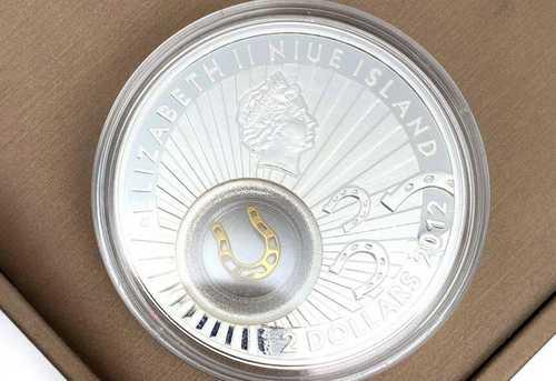 Серебряная монета 925пр. Елизавета II
