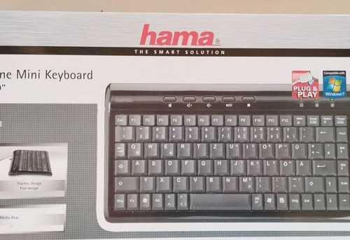 Клавиатура hama Slimline Mini SL6400