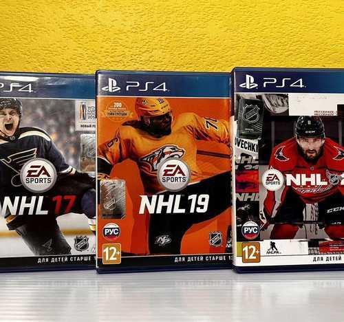 Игры на ps4 диски NHL