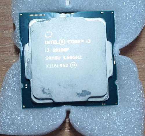 Процессор intel core i3 10100f