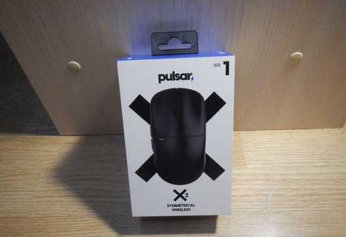 Мышь беспроводная/проводная Pulsar X2 Mini, Black