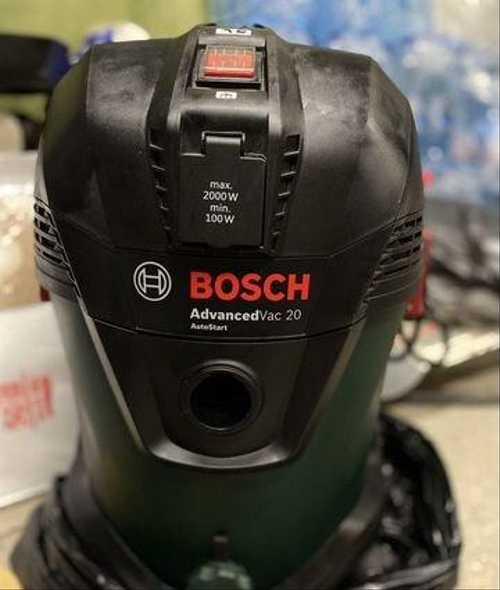 Профессиональный пылесос bosch advancedvac 20