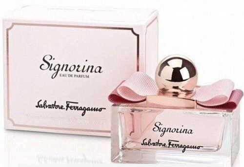 Ferragamo signorina 100ml женская парфюмерия