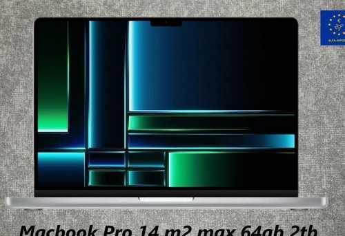 Macbook Pro 14 m2 max 64gb 2tb