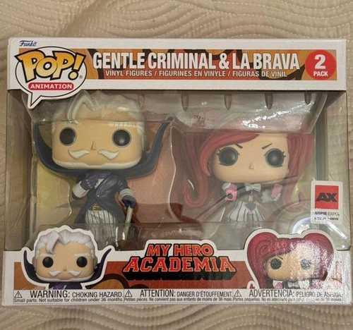 La brawa & Gentle criminal 2-Pack Funko Pop