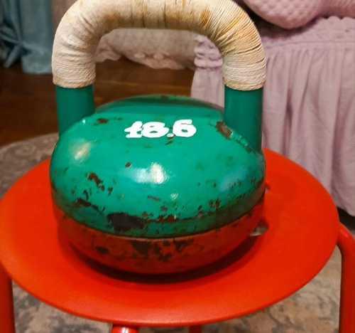 Гиря 18,6 кг