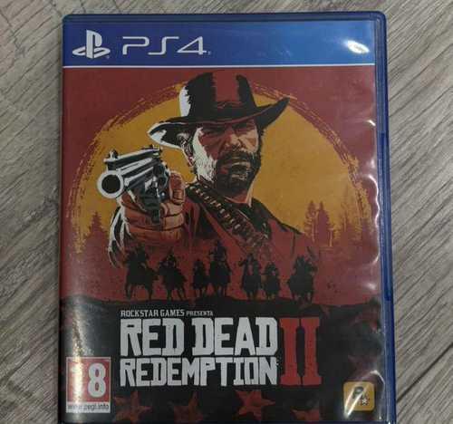 Диск Read Dead Redemption 2 для PlayStation 4/5 RU