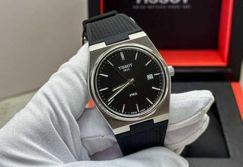 Часы мужские tissot prx каучуковый ремешок