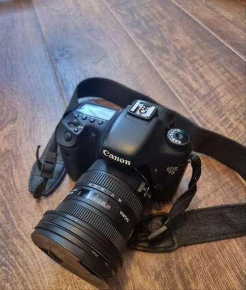 Canon 7D + Sigma 10-20 1:3.5 DC HSM EX