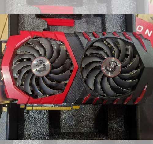 Видеокарта msi rx580 8gb gaming x