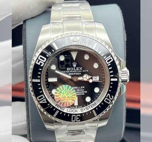 Крупные механические мужские часы Rolex Deepsea