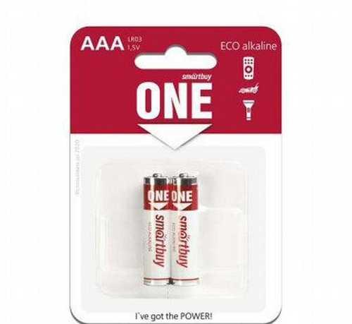 Элемент питания Smartbuy ONE LR03/BL2 (24/240) (so