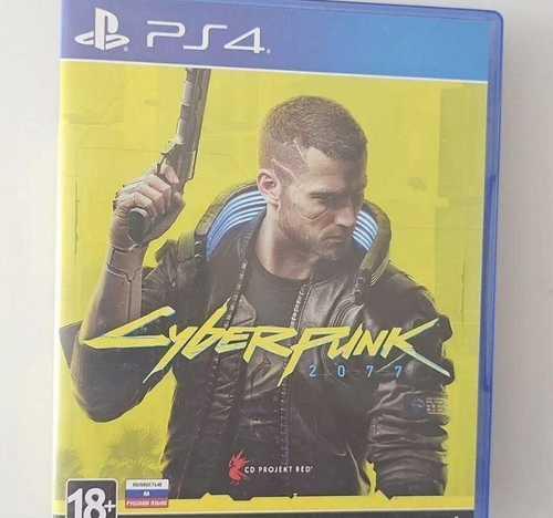 Игра Cyberpunk 2077 ps4, ps5 диск