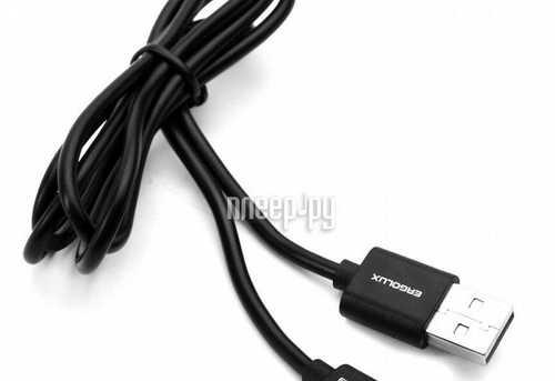 Ergolux Промо USB - Micro-USB 2А 1m Black ELX