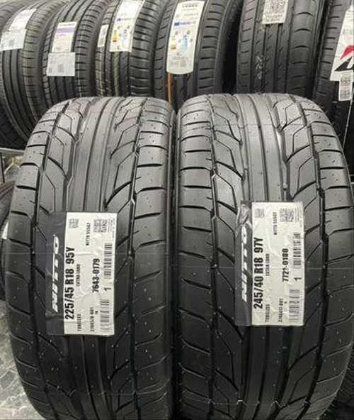 Nitto NT555 G2 225/45 R18 и 245/40 R18 97Y