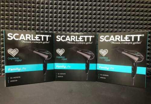 Фен Scarlett SC-HD70I79, черный