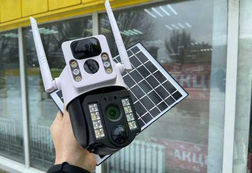 Камера видеонаблюдения на солнечных батареях 4g