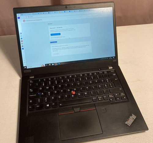 Ноутбук lenovo thinkpad x395