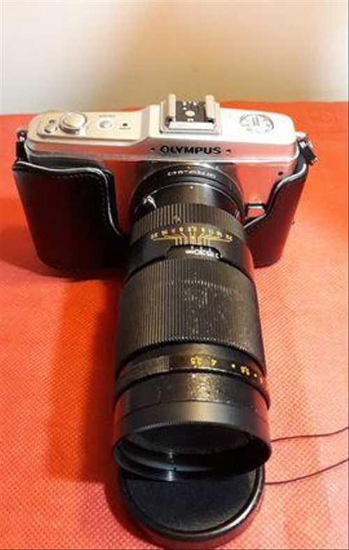 Объектив Юпитер-37А для olympus micro 4/3