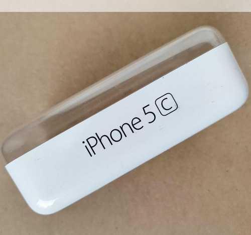 Коробка упаковка iPhone 5C пластиковый кейс