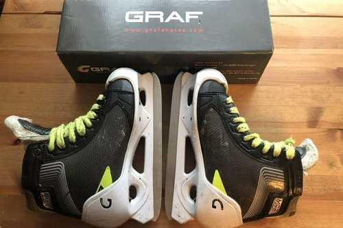 Хоккейные вратарские коньки Graf, размер 35