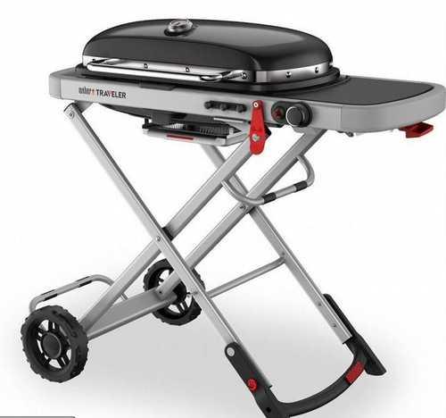 Газовый гриль Weber Traveler черный