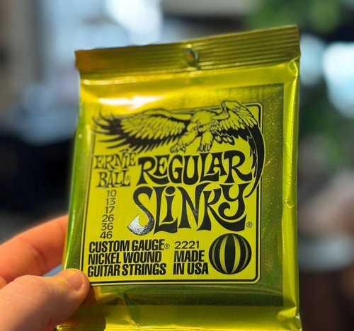 Струны Ernie Ball Оригинал на все гитары