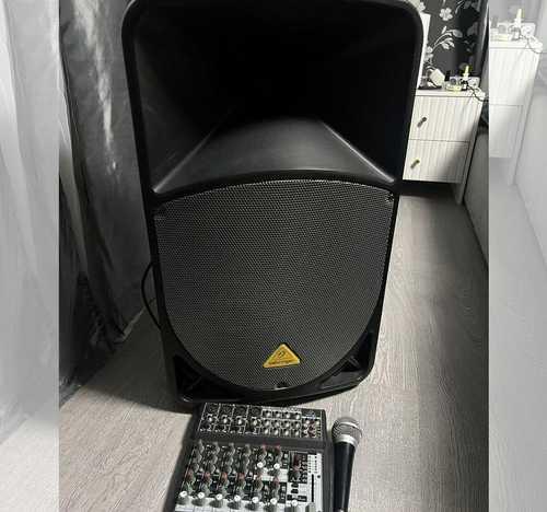 Акустика behringer 115w  пульт