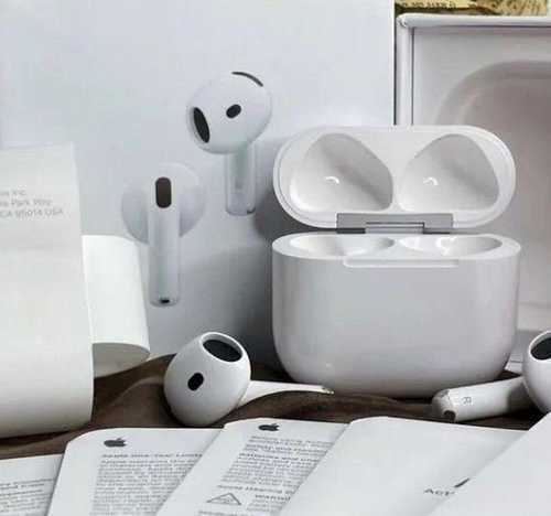 Airpods 4 с шумоподавлением  гарантия