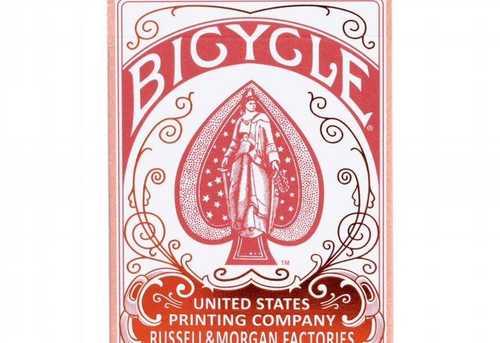 Карты Bicycle Autobike single, красная рубашка