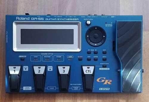 Гитарный процессор и синтезатор Roland GR-55 c мид