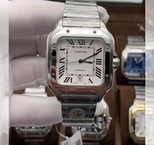 Мужские часы Cartier Santos