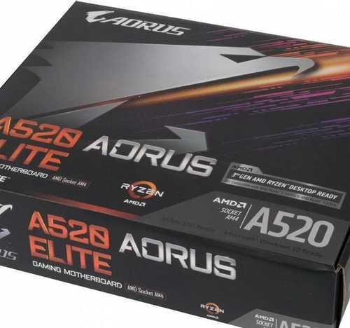 Материнская плата gigabyte aorus a520