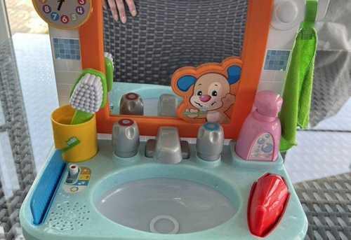 Fisher price умывальник Учёного Щенка