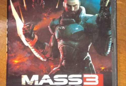 Диск от игры Mass effect 3 PC(DVD)
