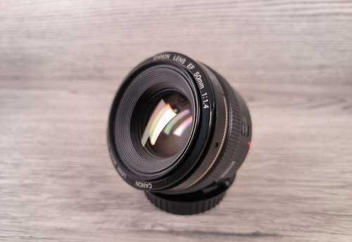 Объектив Canon EF 50mm 1.4 USM