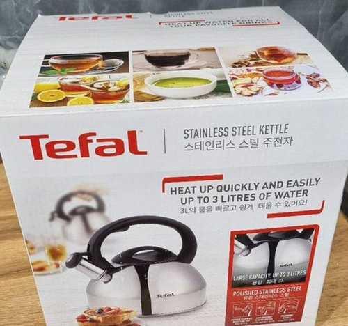 Чайник со свистком Tefal 3 л