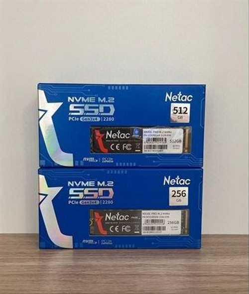 Новые SSD M.2 Netac N930E Pro 256gb 512gb