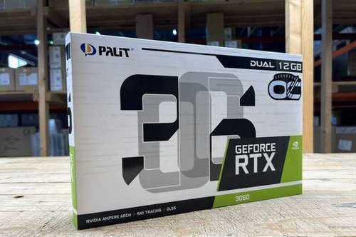Palit RTX 3060 12GB dual OC, новые, рст, гарантия